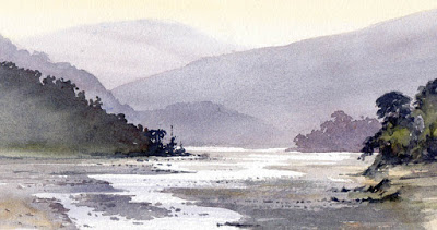 David Bellamy – Painting a backlit scene in watercolour | Bellamy's Bivouac